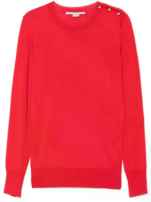 Stella McCartney Fine-knit Top - Red