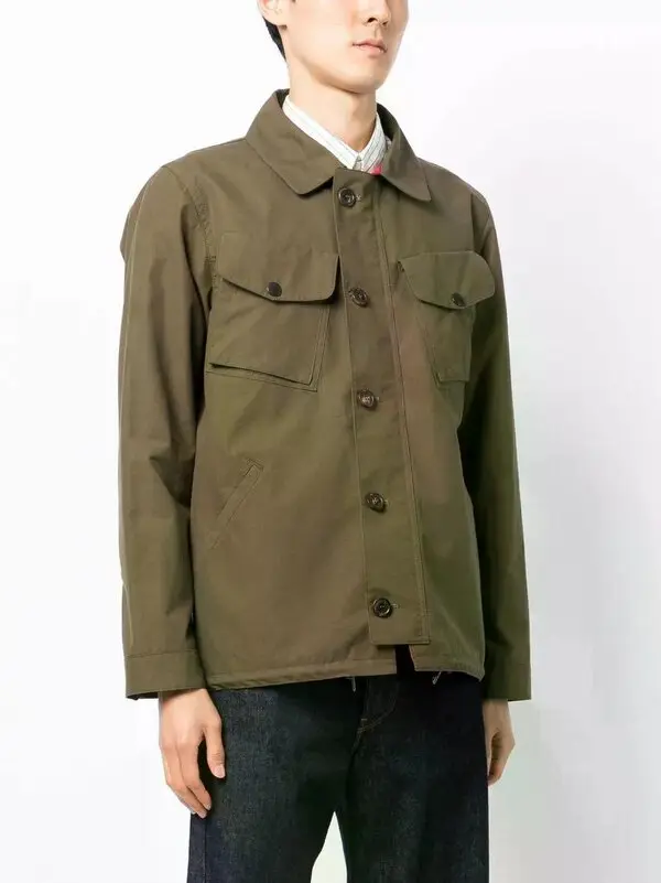 LEATHERSMITH OF LONDON Hudson Button-down Shirt Jacket