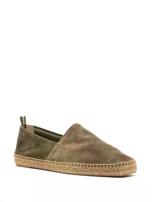 CastaÑer Pablo Suede Espadrilles - Green