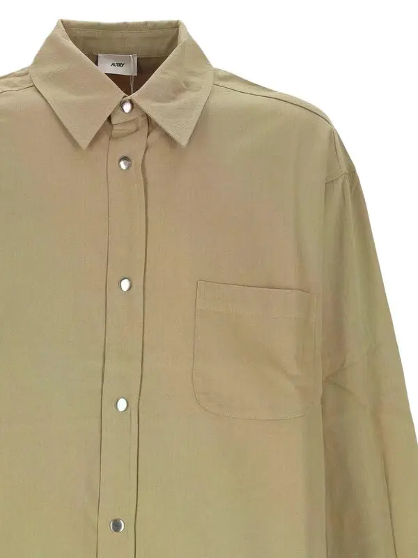 AUTRY Embroidered Shirt - Green