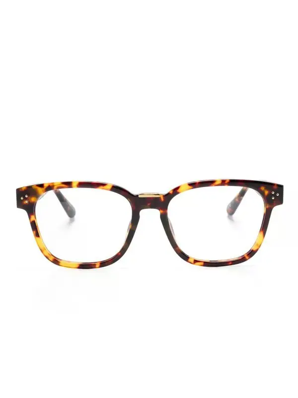 Linda Farrow Steffen Square-frame Glasses - Brown