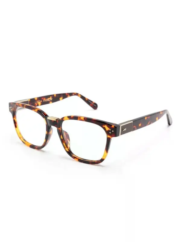 Linda Farrow Steffen Square-frame Glasses