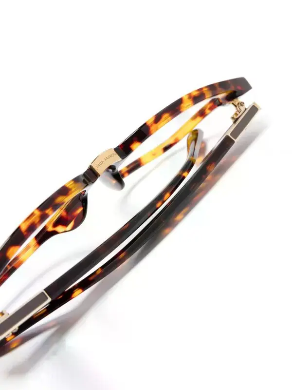 Linda Farrow Steffen Square-frame Glasses