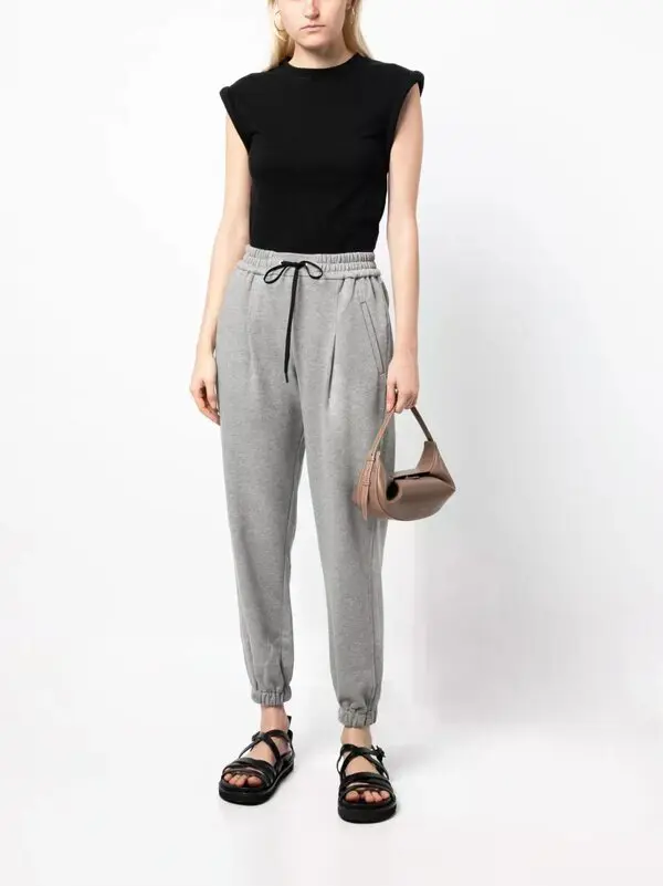 3.1 Phillip Lim Mélange-effect Drawstring Track Pants