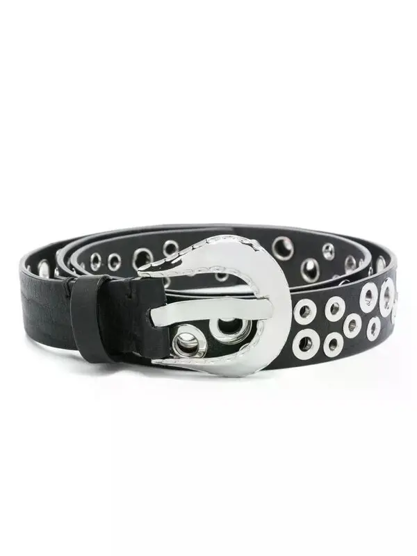 GOLDEN GOOSE Tex Belt - Black