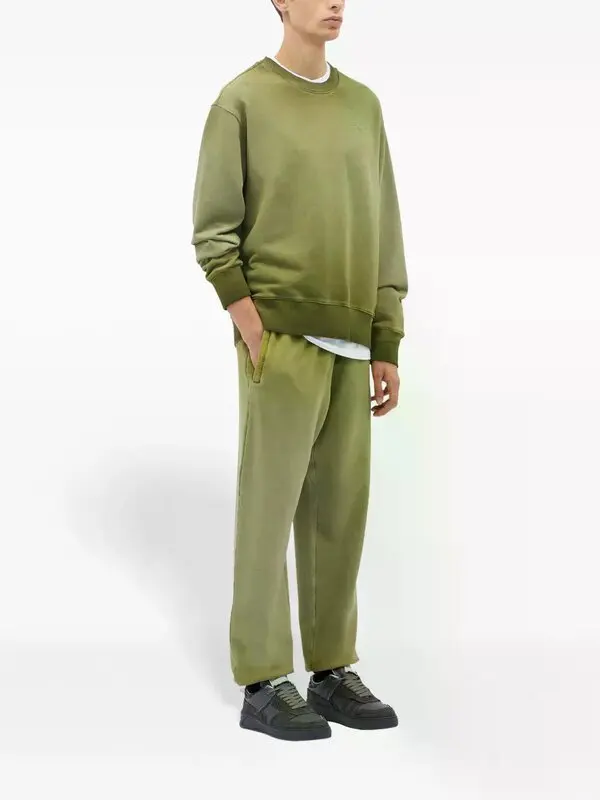 MSGM Embroidered-logo Cotton Sweatshirt
