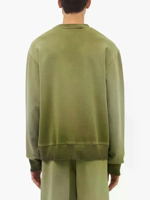 MSGM Embroidered-logo Cotton Sweatshirt
