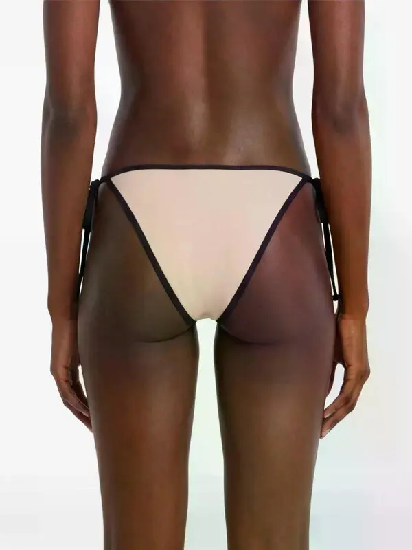 TOTEME Stripe Tie Bikini Bottoms