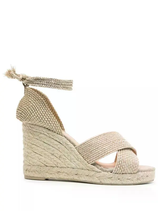 CastaÑer 90mm Becca Espadrilles - Neutrals