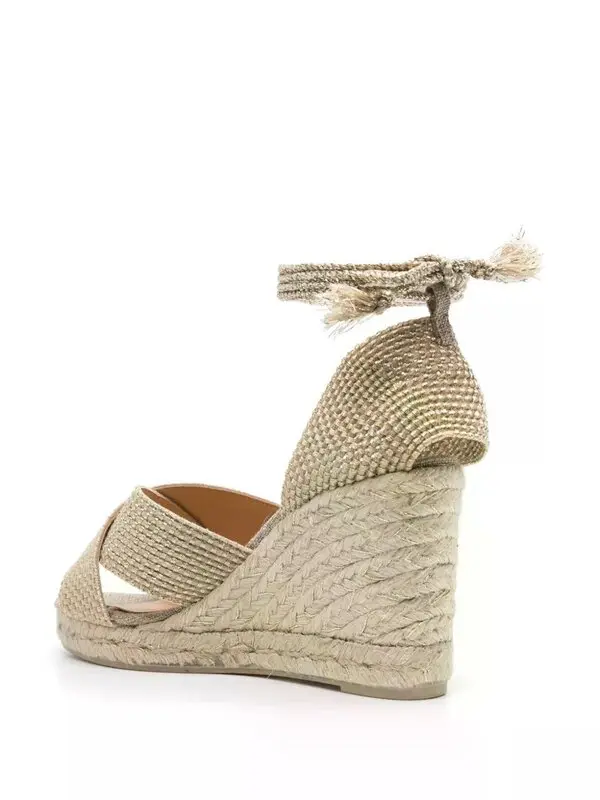 CastaÑer 90mm Becca Espadrilles - Neutrals