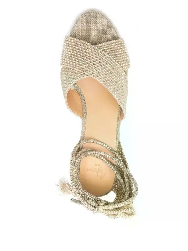 CastaÑer 90mm Becca Espadrilles - Neutrals