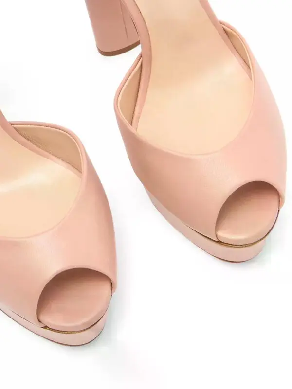 Casadei 140mm Flora Sandals - Pink