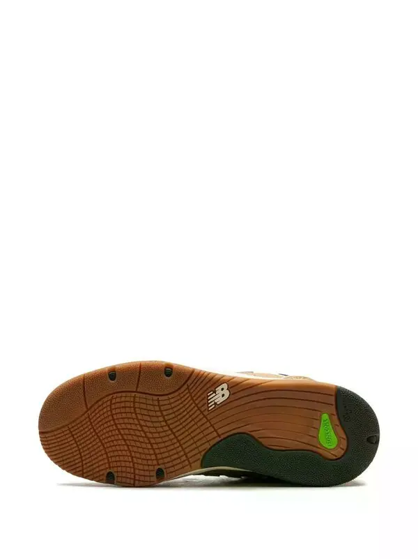NEW BALANCE Numeric 1010 Green Sneakers - Brown