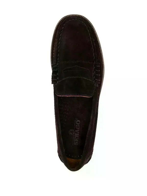 SEBAGO Round-toe Penny Loafers