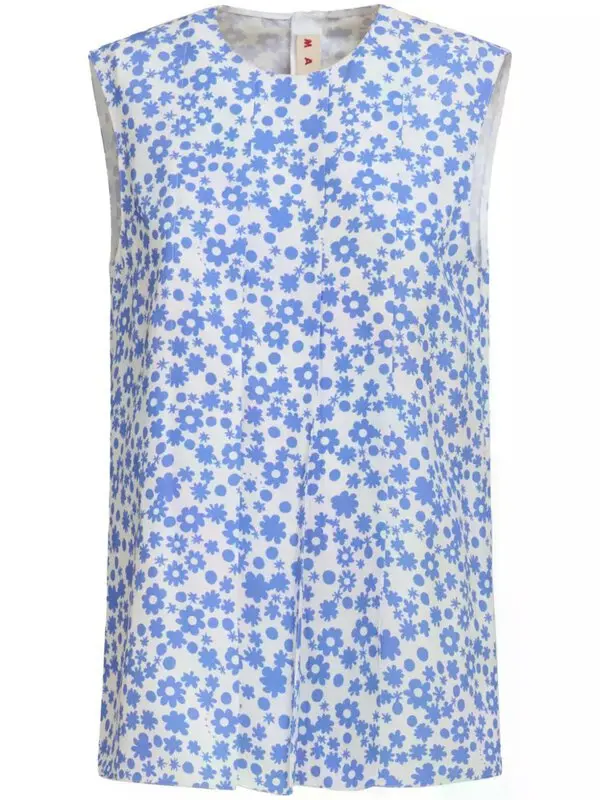 Marni Floral-print Top