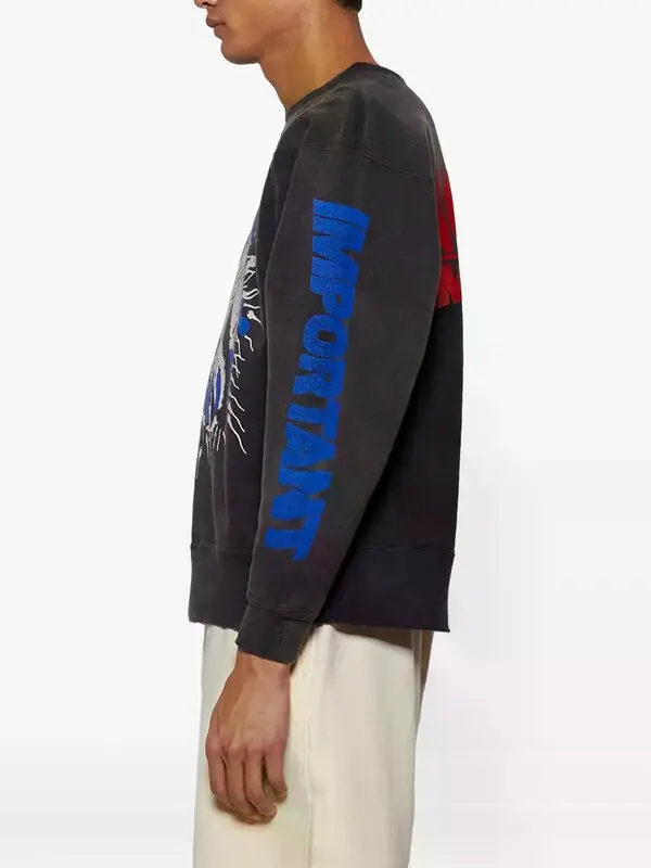 SAINT MXXXXXX Graphic-print Sweatshirt