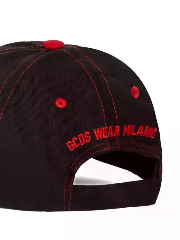 Gcds Embroidered Baseball Cap - Black