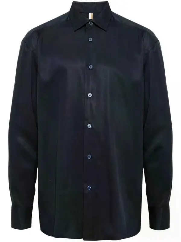 BOSS Cotton Long-sleeve Shirt