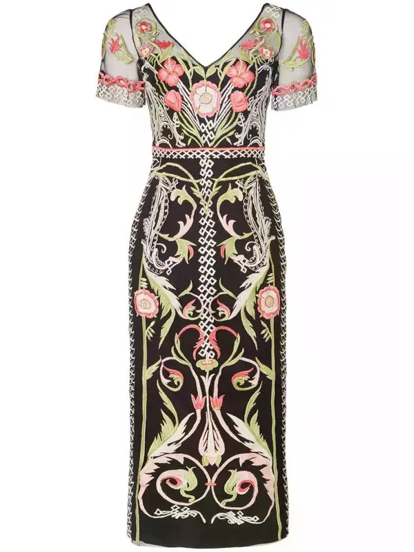 TEMPERLEY LONDON Alessia Midi Dress