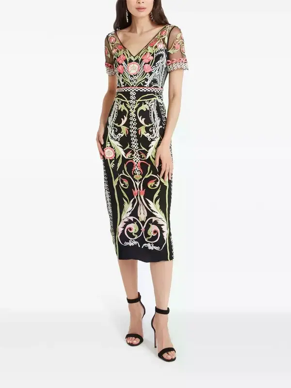 TEMPERLEY LONDON Alessia Midi Dress