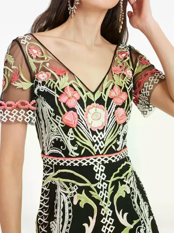 TEMPERLEY LONDON Alessia Midi Dress
