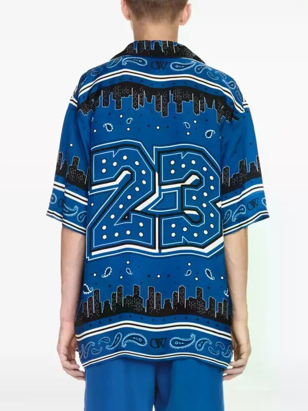 Off-White Arrows-print Swim Shorts