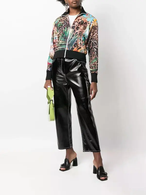 Philipp Plein Baroque Flowers-print Jacket