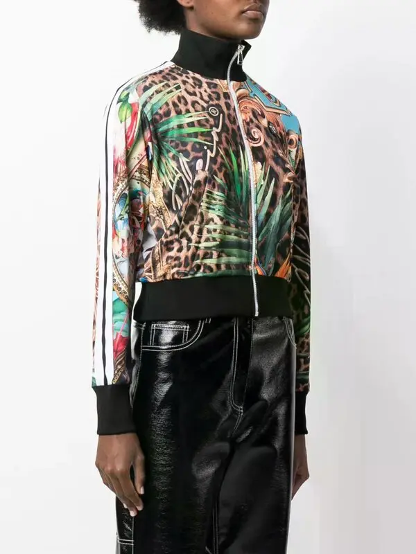 Philipp Plein Baroque Flowers-print Jacket
