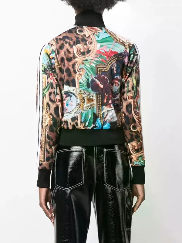 Philipp Plein Baroque Flowers-print Jacket