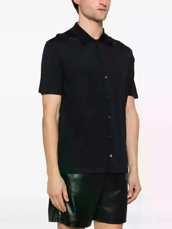 Prada Logo-embroidered Shirt