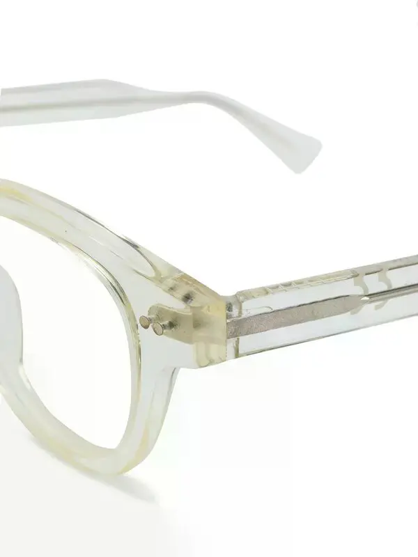 EPOS Bronte Round-frame Glasses - White