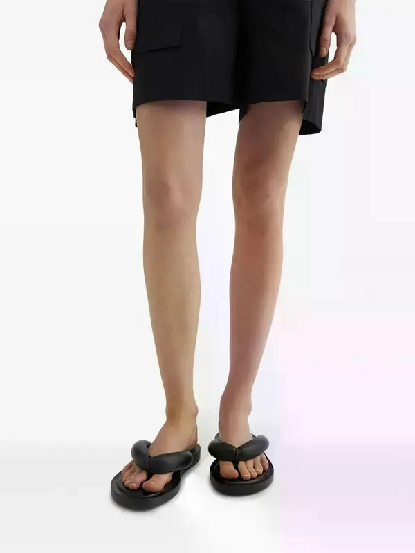 JIL SANDER Leather Slides