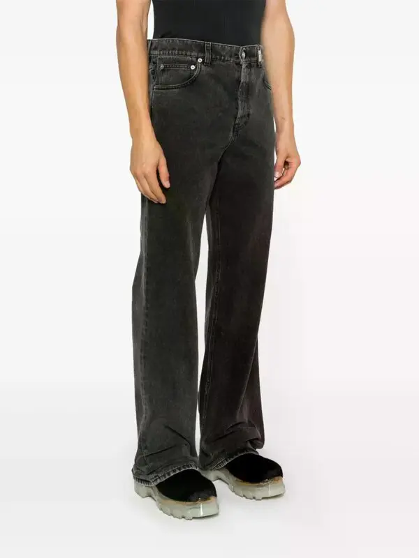 Alexander McQueen Straight-leg Organic Cotton Jeans