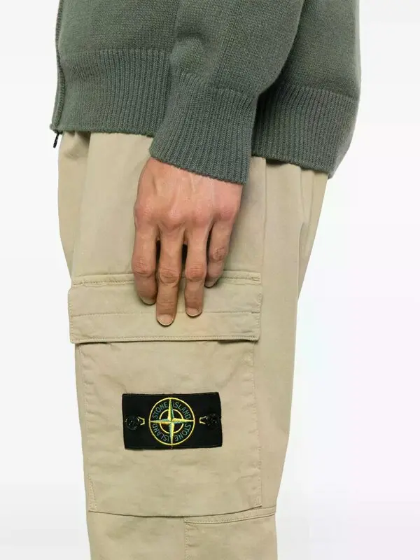 Stone Island Compass Badge Trousers - Neutrals