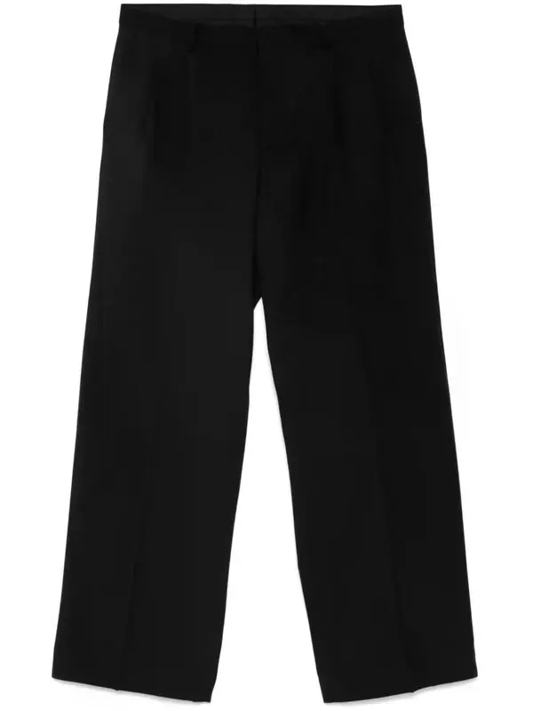 SUNFLOWER Wide-leg Pleated Trousers