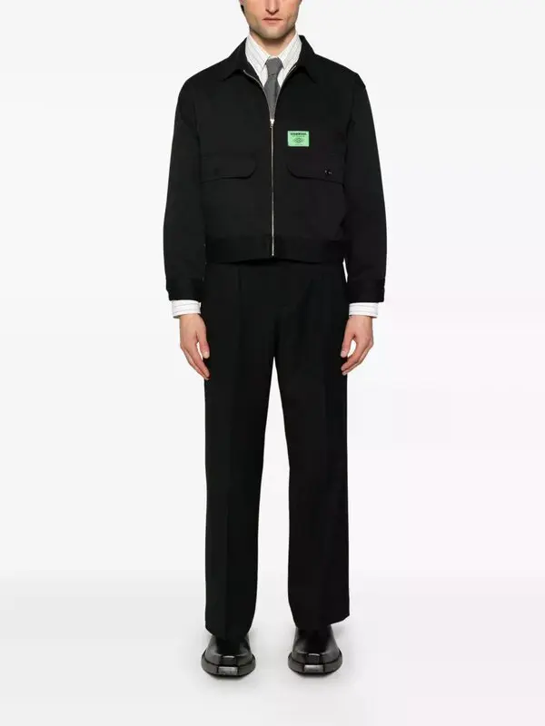SUNFLOWER Wide-leg Pleated Trousers