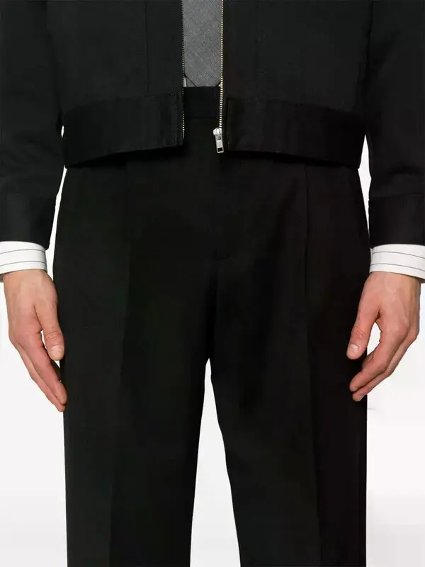 SUNFLOWER Wide-leg Pleated Trousers