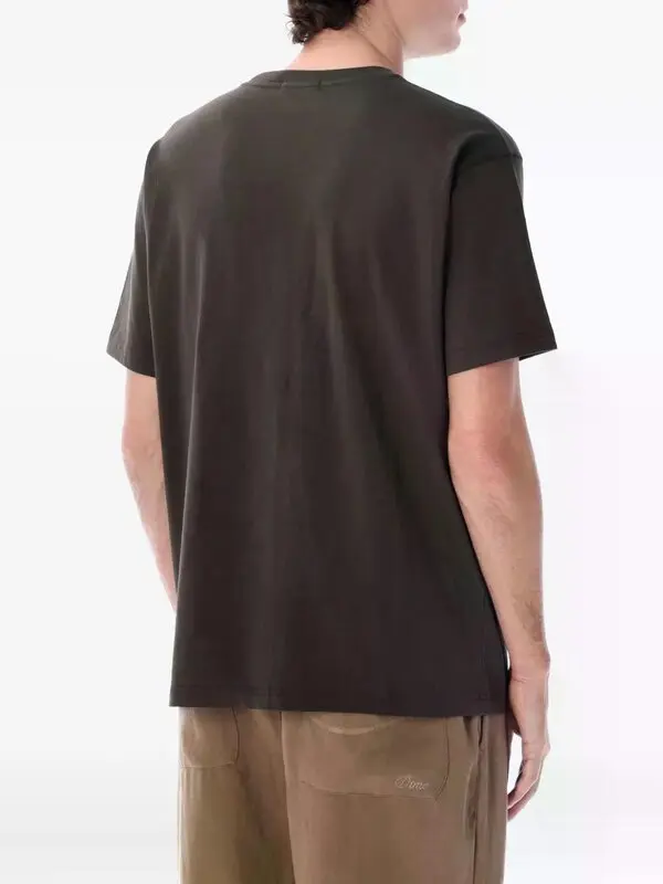DIME Logo-embroidered T-shirt