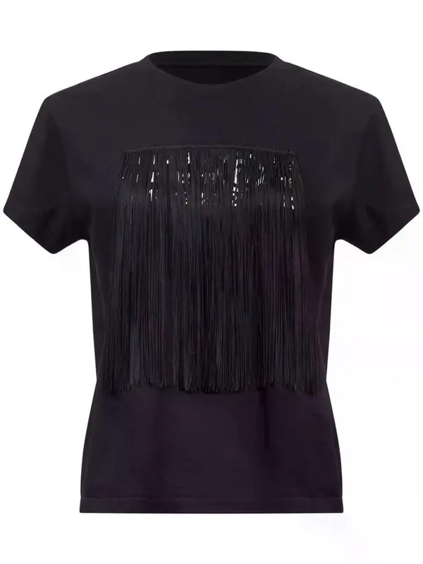 MAISON MARGIELA Round Neck T-shirt With Signature Numbers Motif