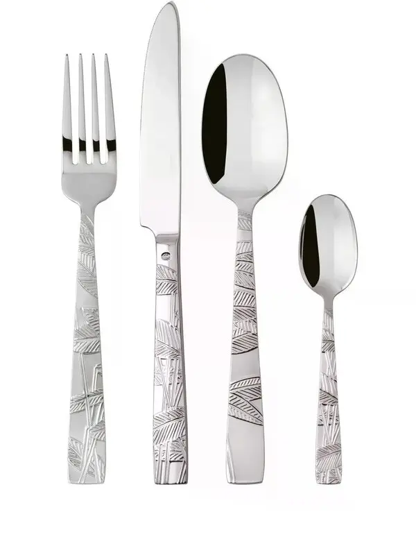 SAMBONET Jungle Stainless Steel Cutlery - Silver