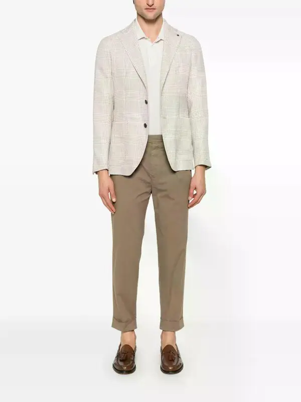 Tagliatore Brooch-detail Blazer
