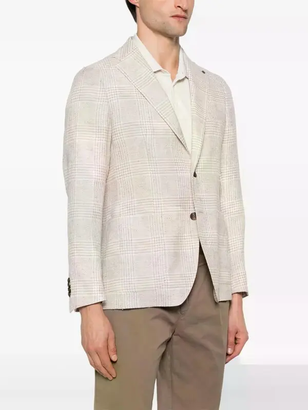 Tagliatore Brooch-detail Blazer