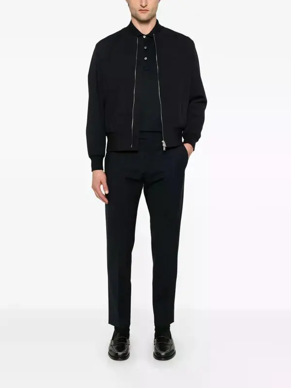 LARDINI Long-sleeved Polo Shirt