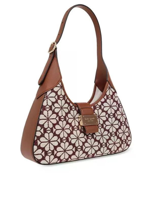 Kate Spade New York Floral-jacquard Shoulder Bag - Red
