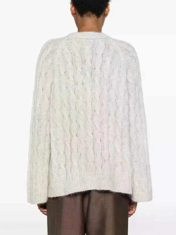 Brunello Cucinelli Cable-knit Wool-mohair Blend Sweater