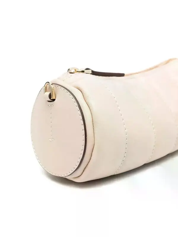 Manu Atelier Quilted Cylinder Shoulder Bag