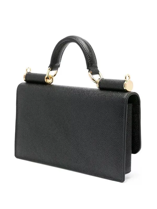 Dolce & Gabbana Mini Leather Clutch Bag - Black