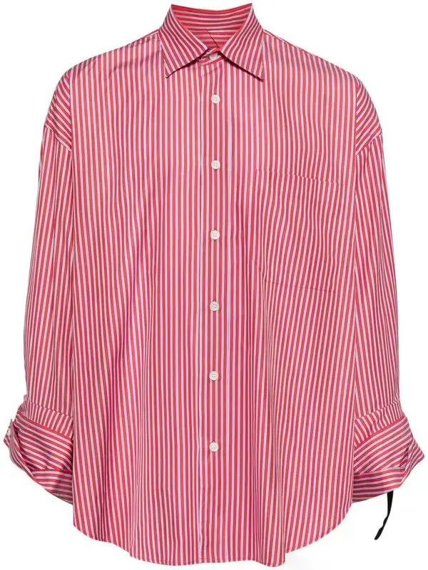 MARINA YEE Striped Cotton Shirt