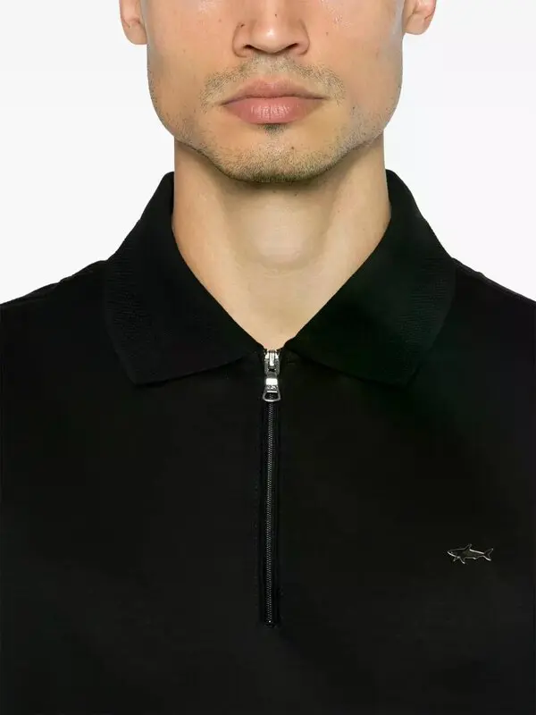 Paul & Shark Logo-appliqué Polo Shirt