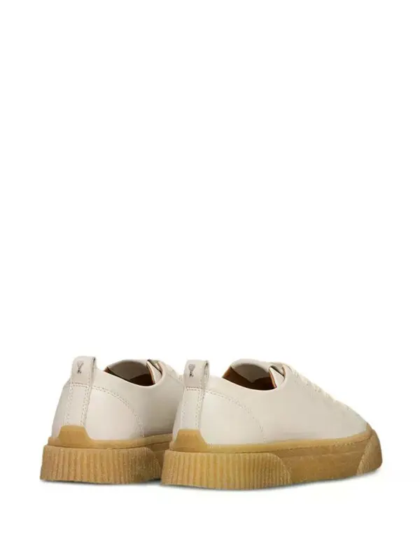 AMI Paris Lace-up Leather Sneakers